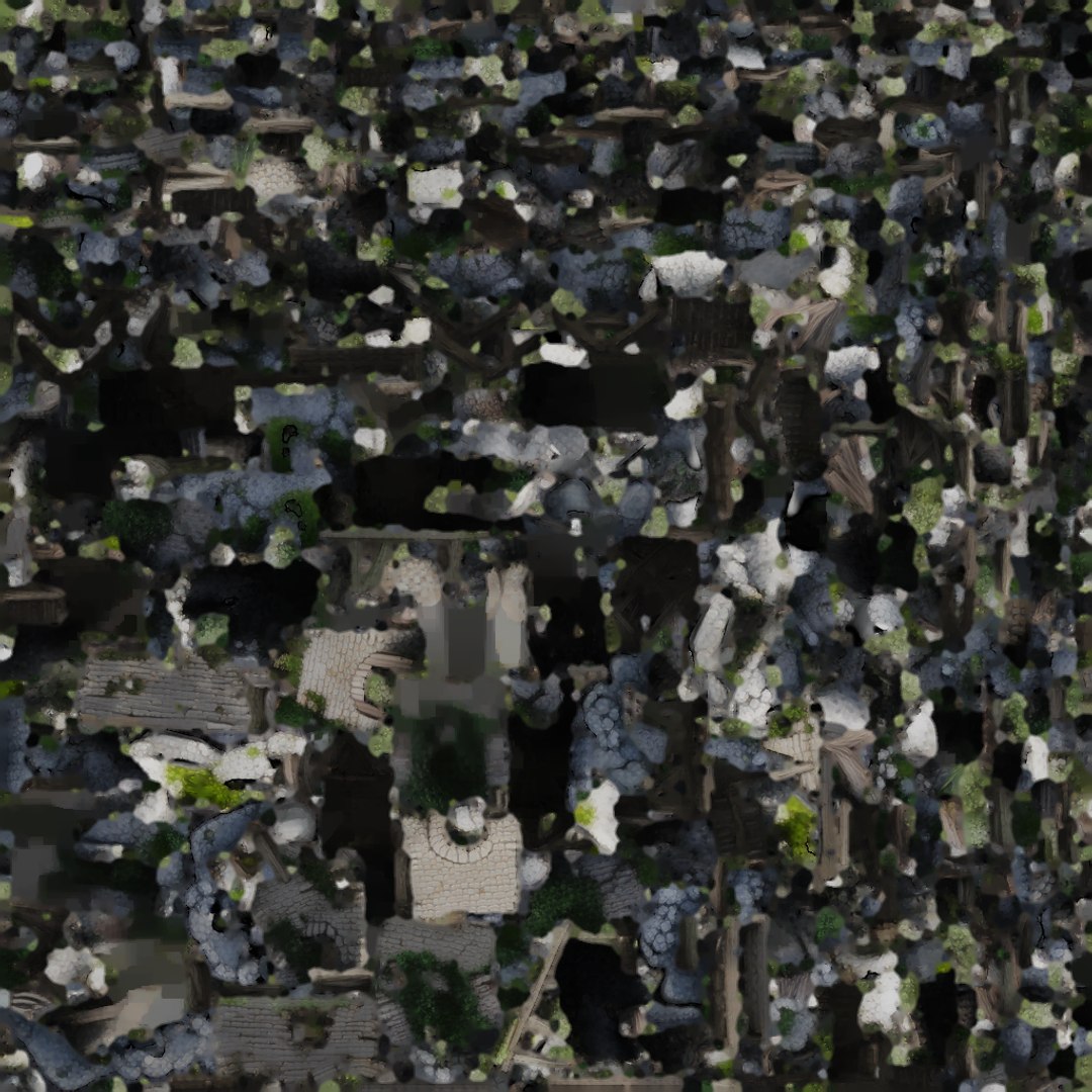 Collapsed Medieval Watchtower Ruin 3D Model - TurboSquid 2385767