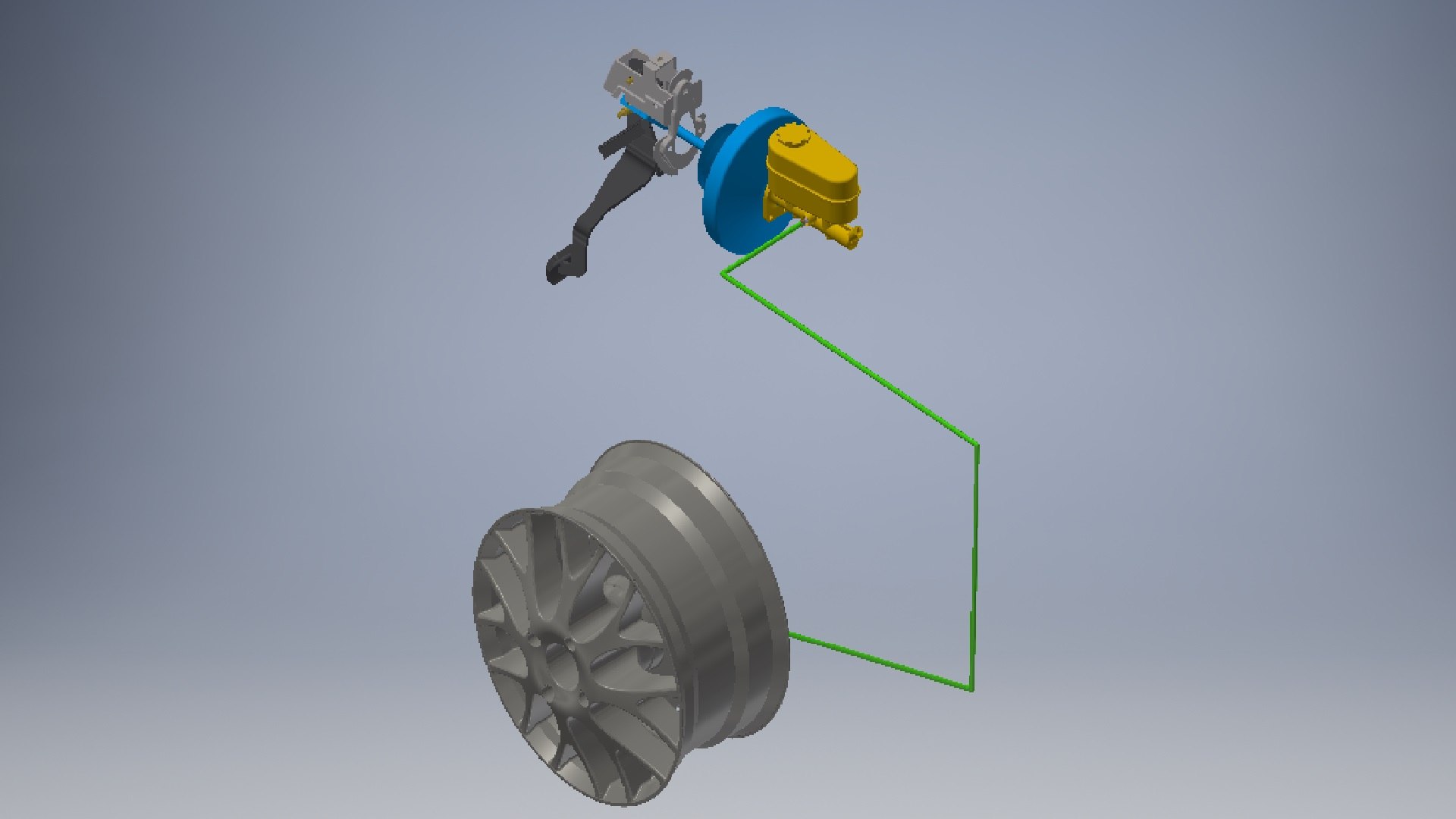 3D Car Brake System 3D Model Model - TurboSquid 2095905