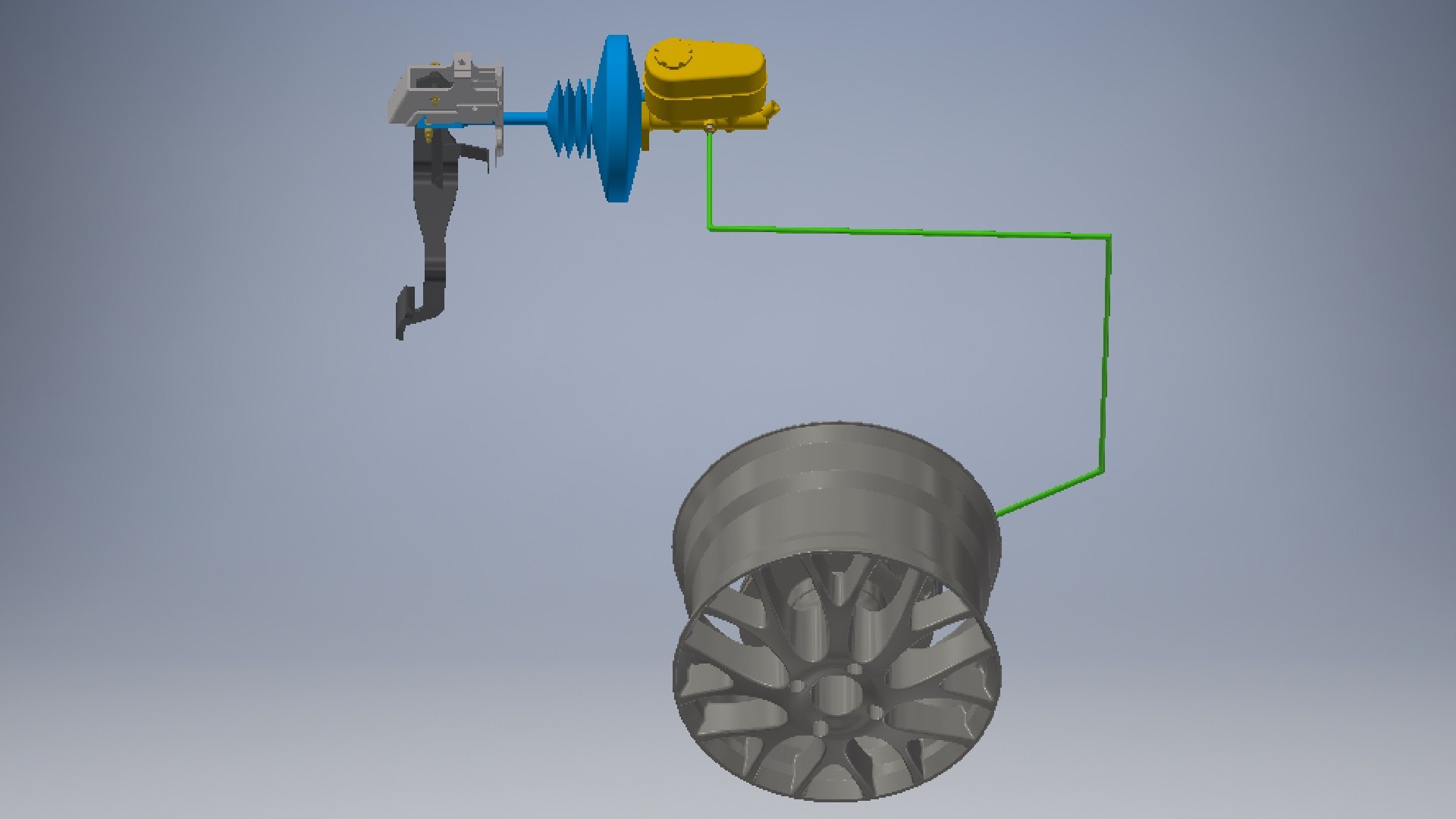 3D Car Brake System 3D Model Model - TurboSquid 2095905