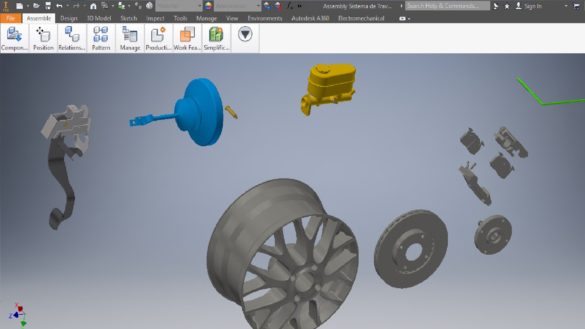 3D Car Brake System 3D Model Model - TurboSquid 2095905