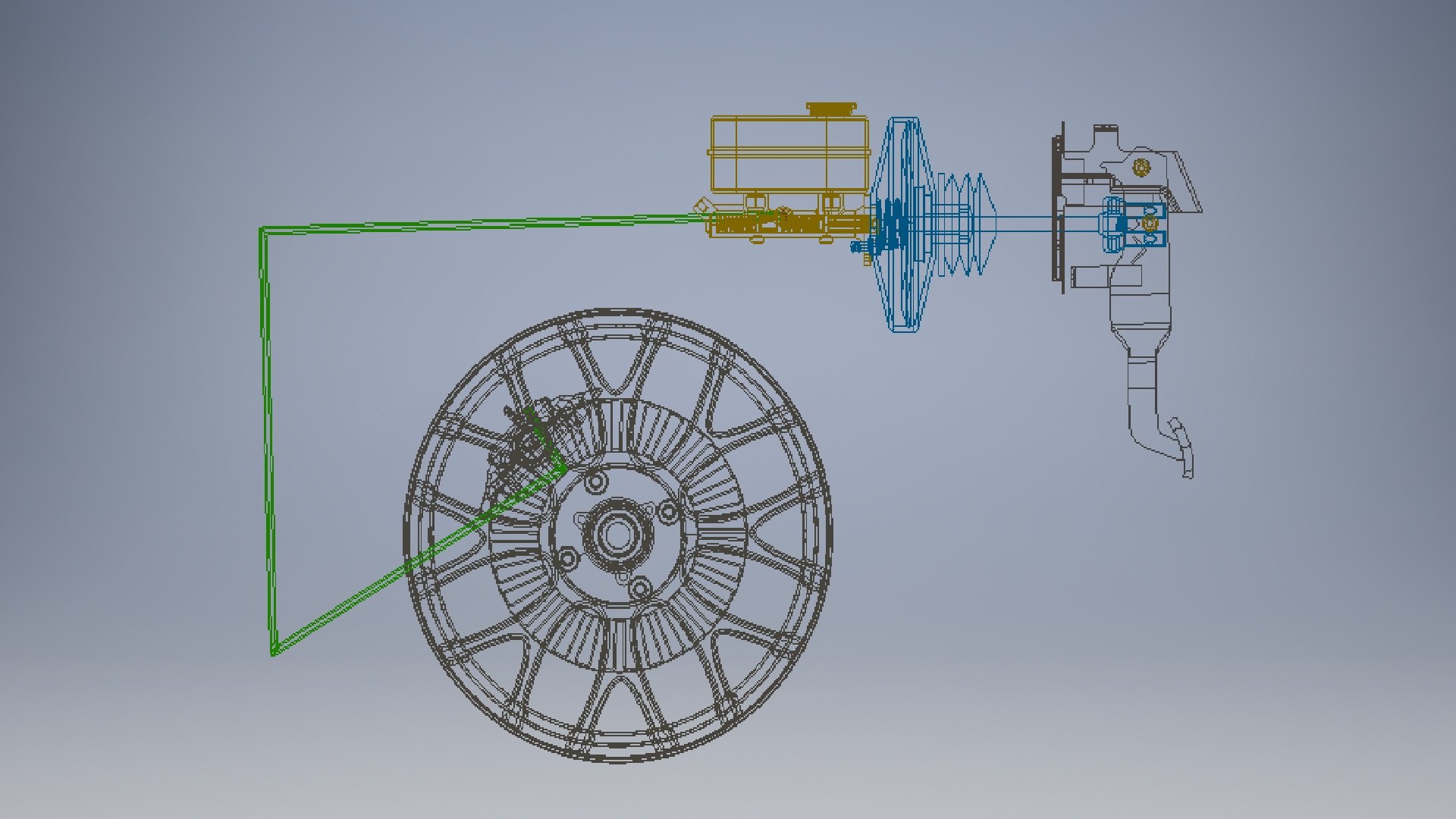 3D Car Brake System 3D Model Model - TurboSquid 2095905