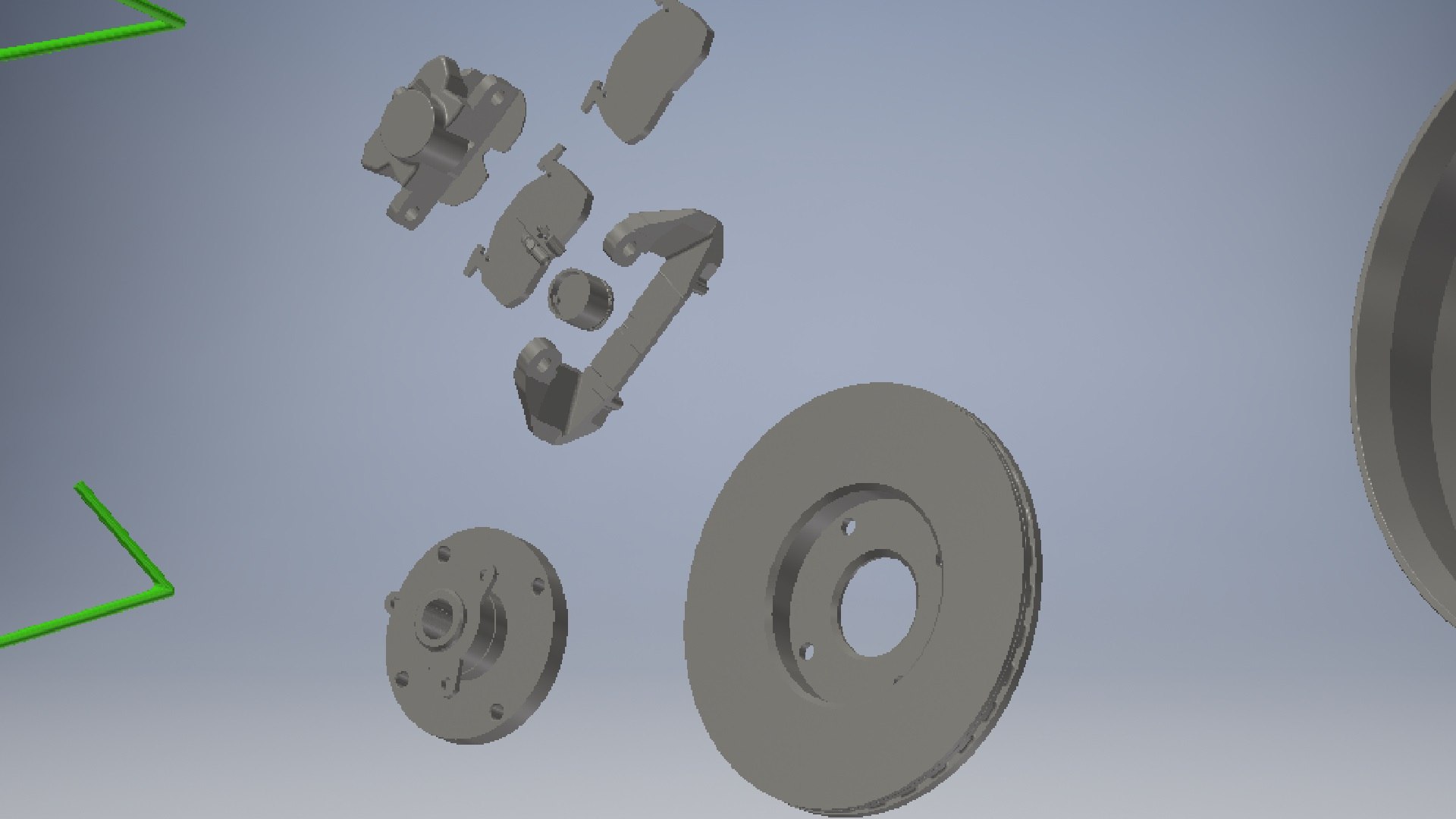 3D Car Brake System 3D Model Model - TurboSquid 2095905