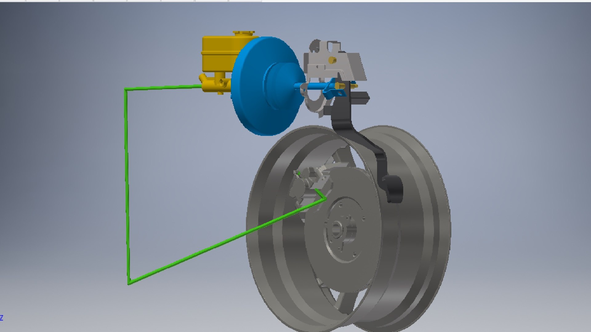3D Car Brake System 3D Model Model - TurboSquid 2095905