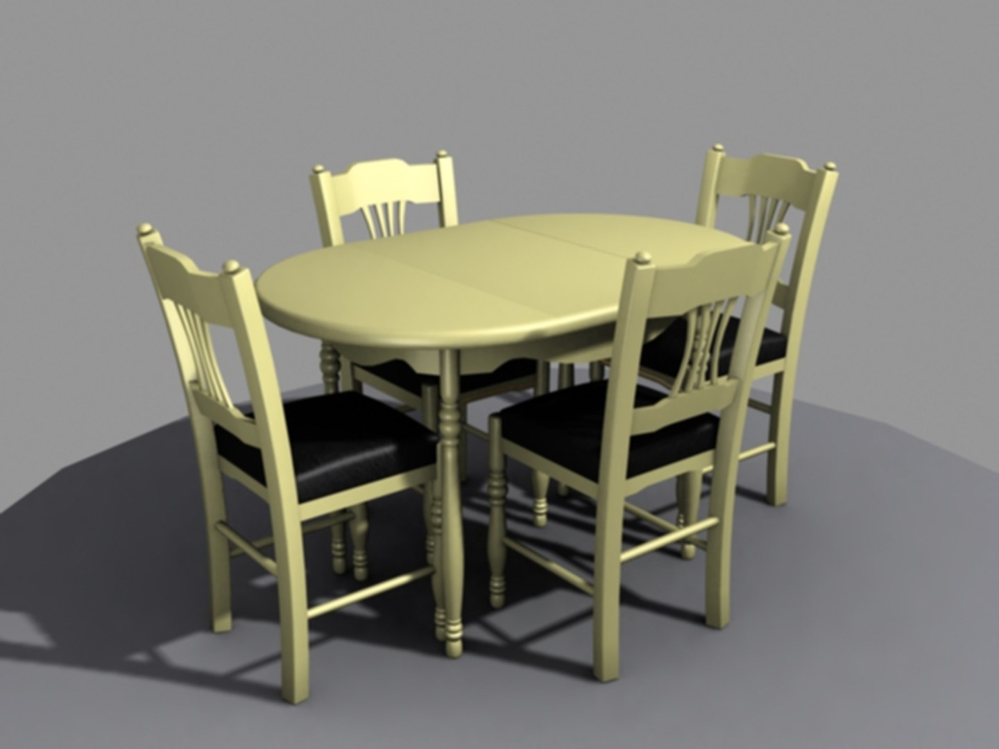 Dining Table 3d Max
