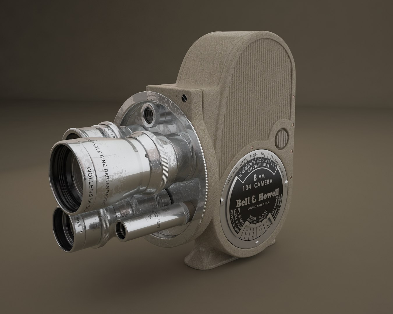 3d Camera Bell Howell Model