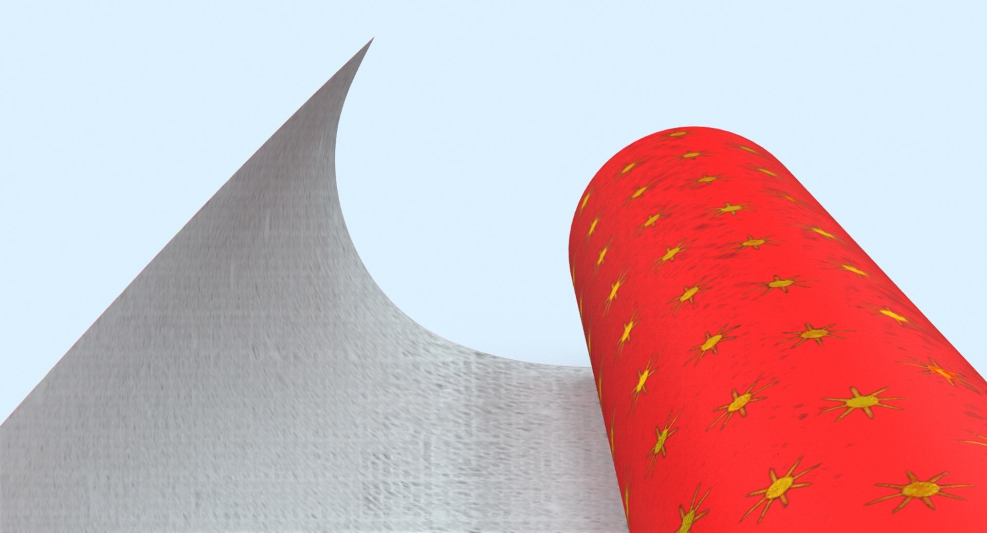 Max Wrapping Paper Rolls Red