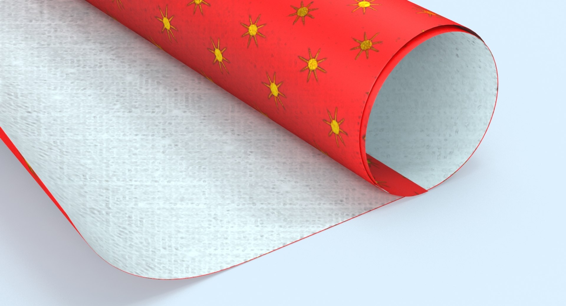 Max Wrapping Paper Rolls Red