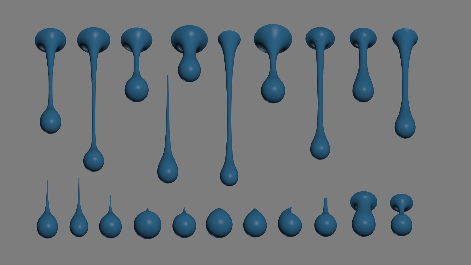 3D Drops - TurboSquid 1915529