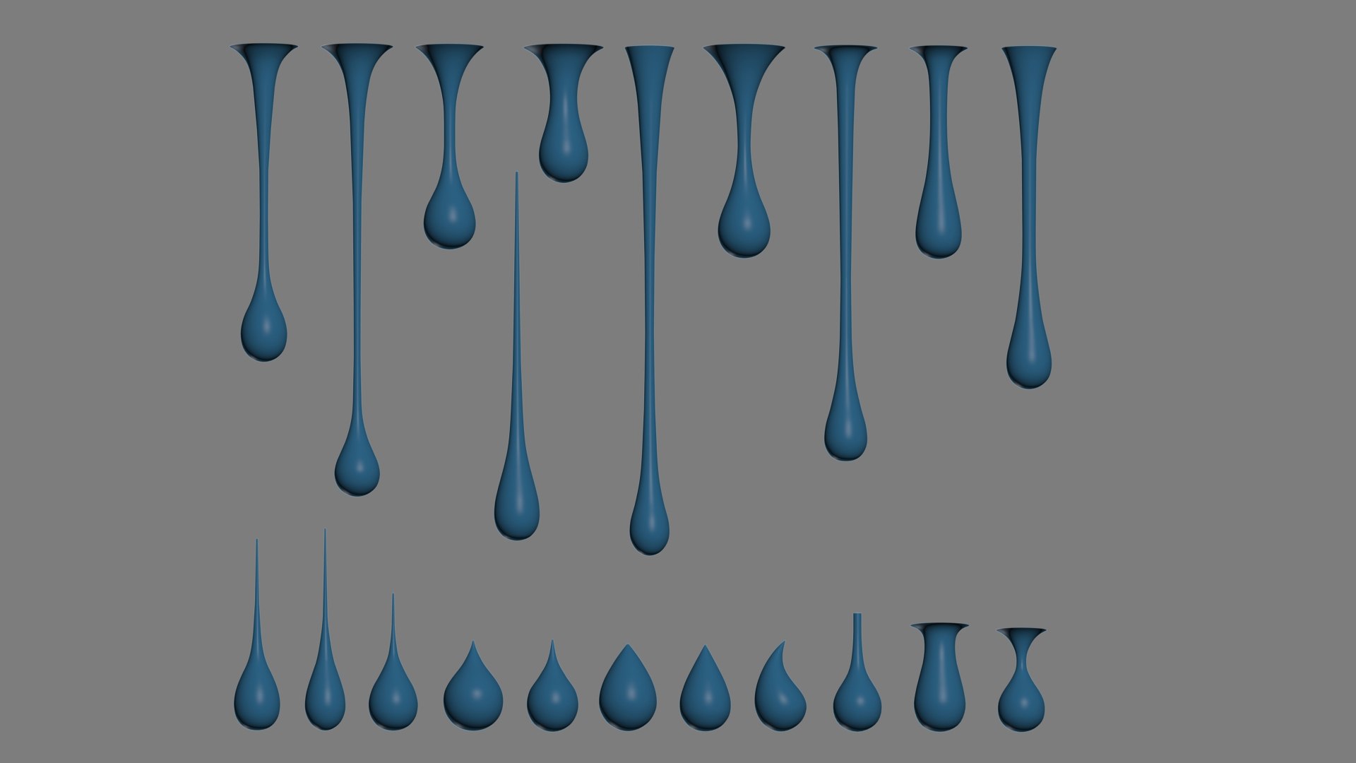 3D Drops - TurboSquid 1915529