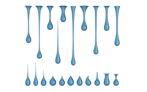 3D Raindrop Models | TurboSquid