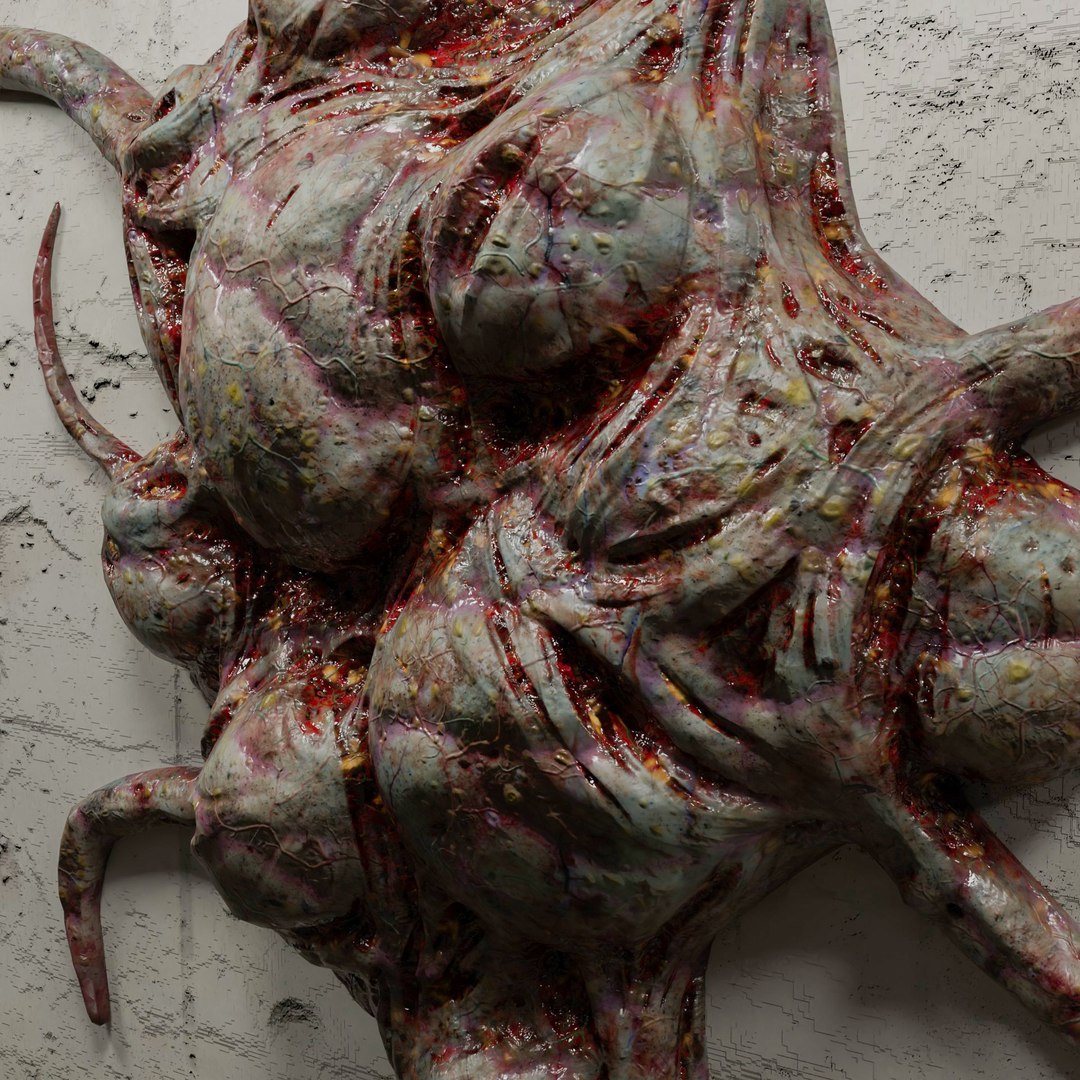 3D Blob Monster - TurboSquid 2349482