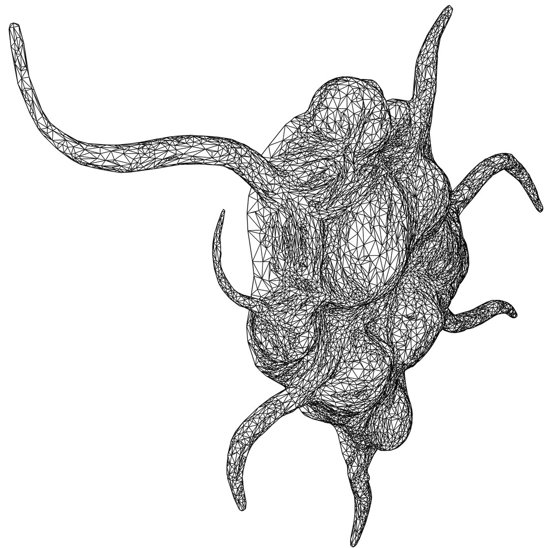 3D Blob Monster - TurboSquid 2349482