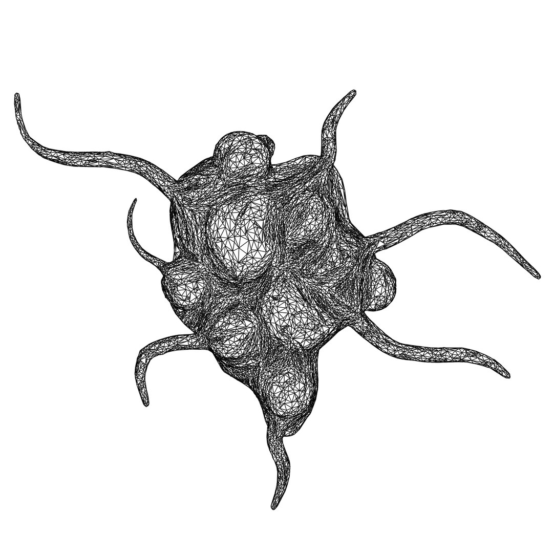 3D Blob Monster - TurboSquid 2349482