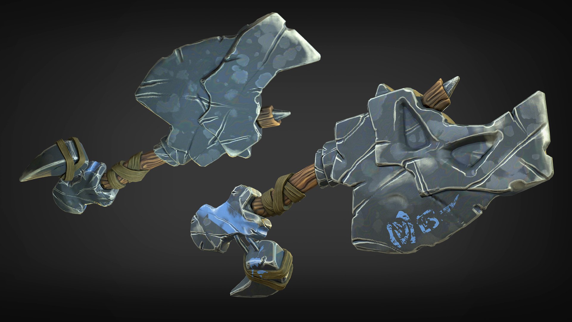 Stylized Weapon Low-poly 3D model - TurboSquid 1738681