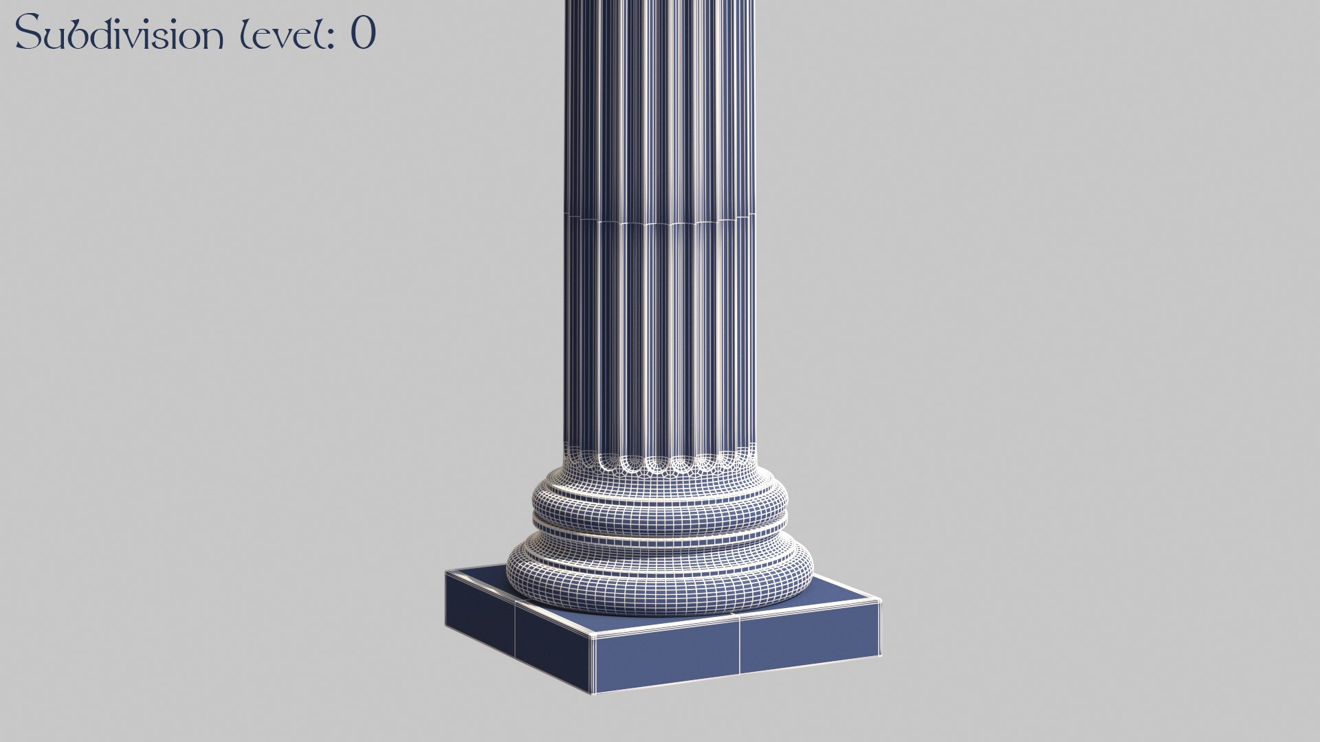 Classic Corinthian Column Model - TurboSquid 1827219