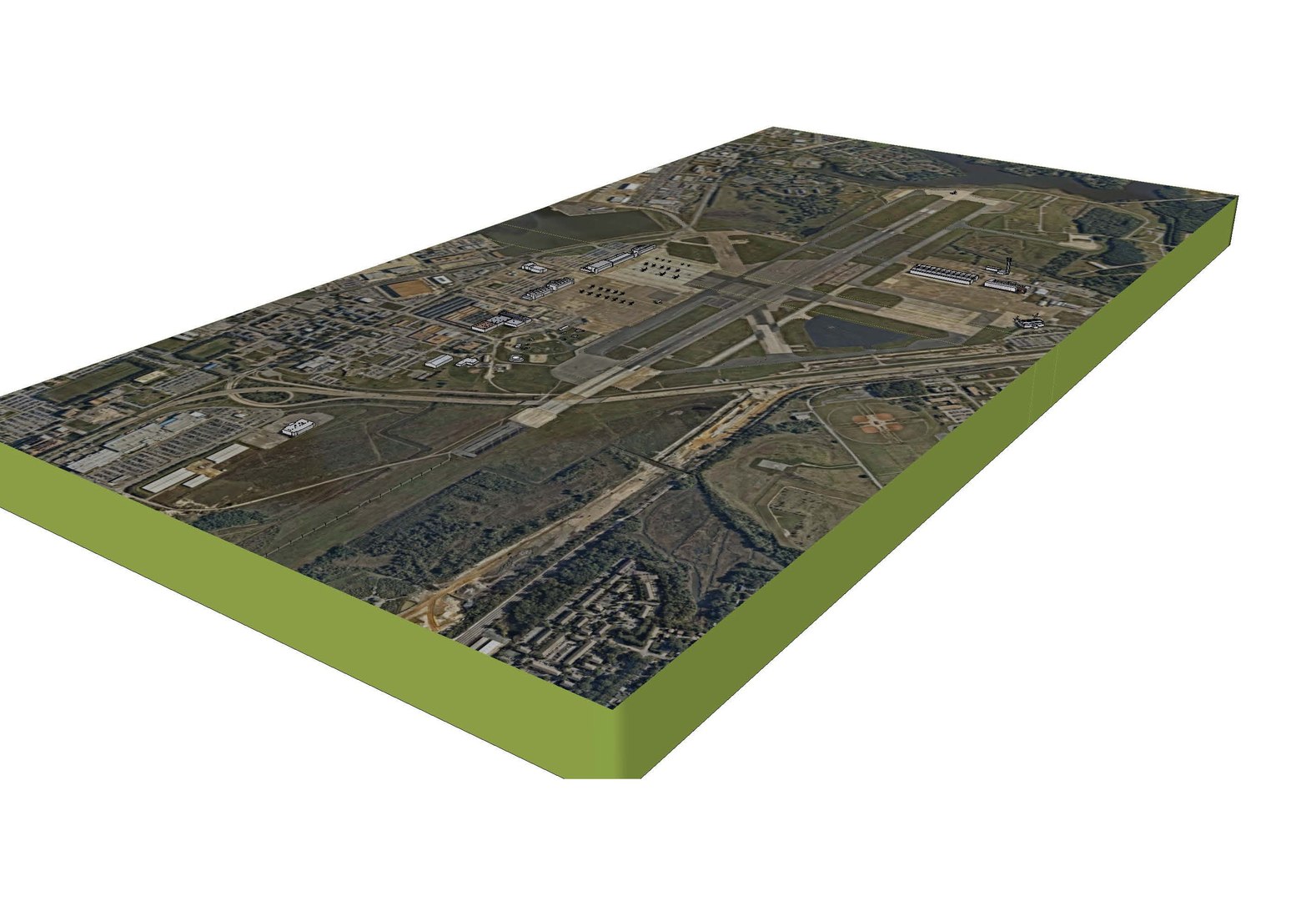 Chambers Field Nas 3D Model - TurboSquid 1680239