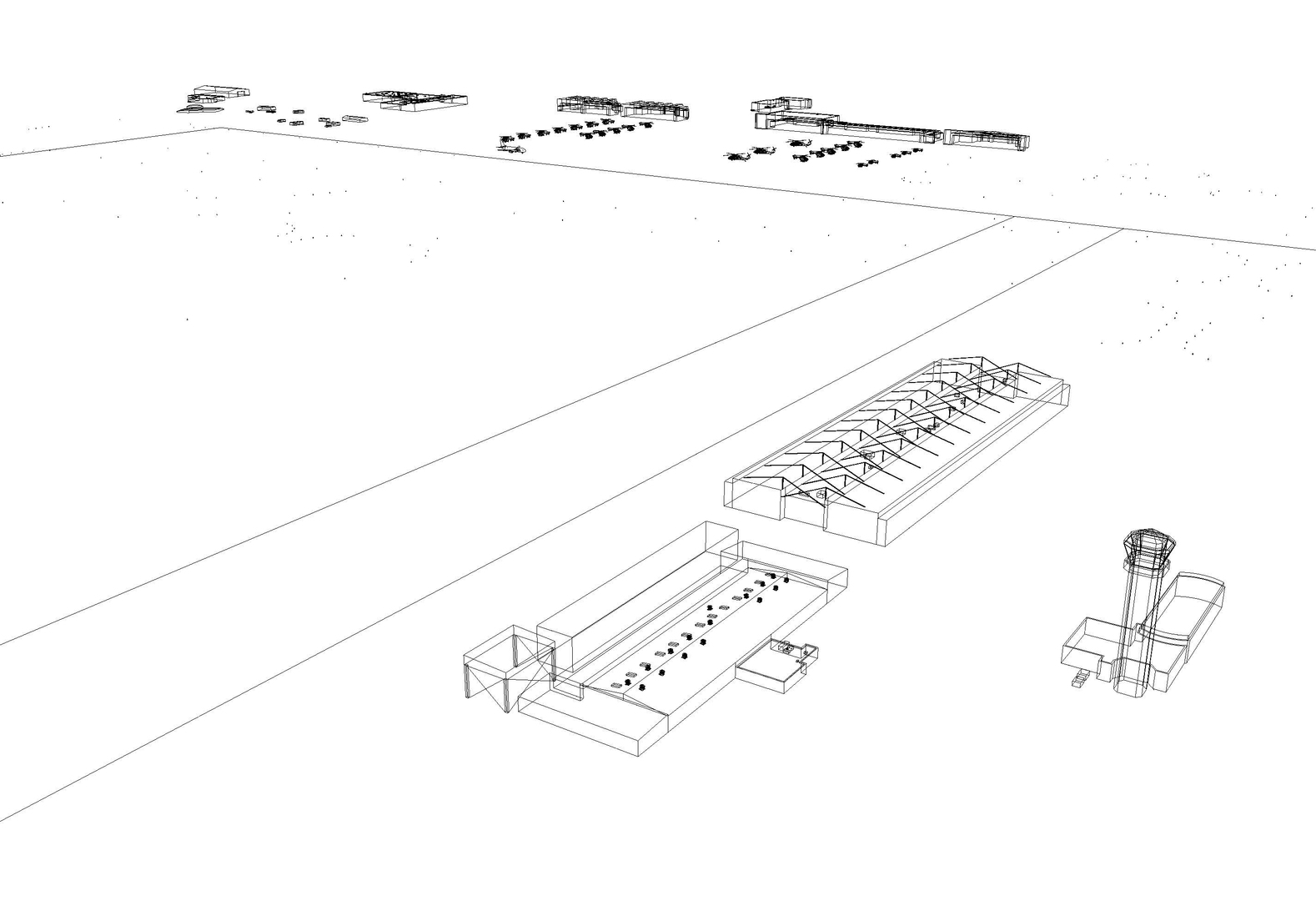 modelo 3d Chambers Field - NAS Norfolk - TurboSquid 1680239