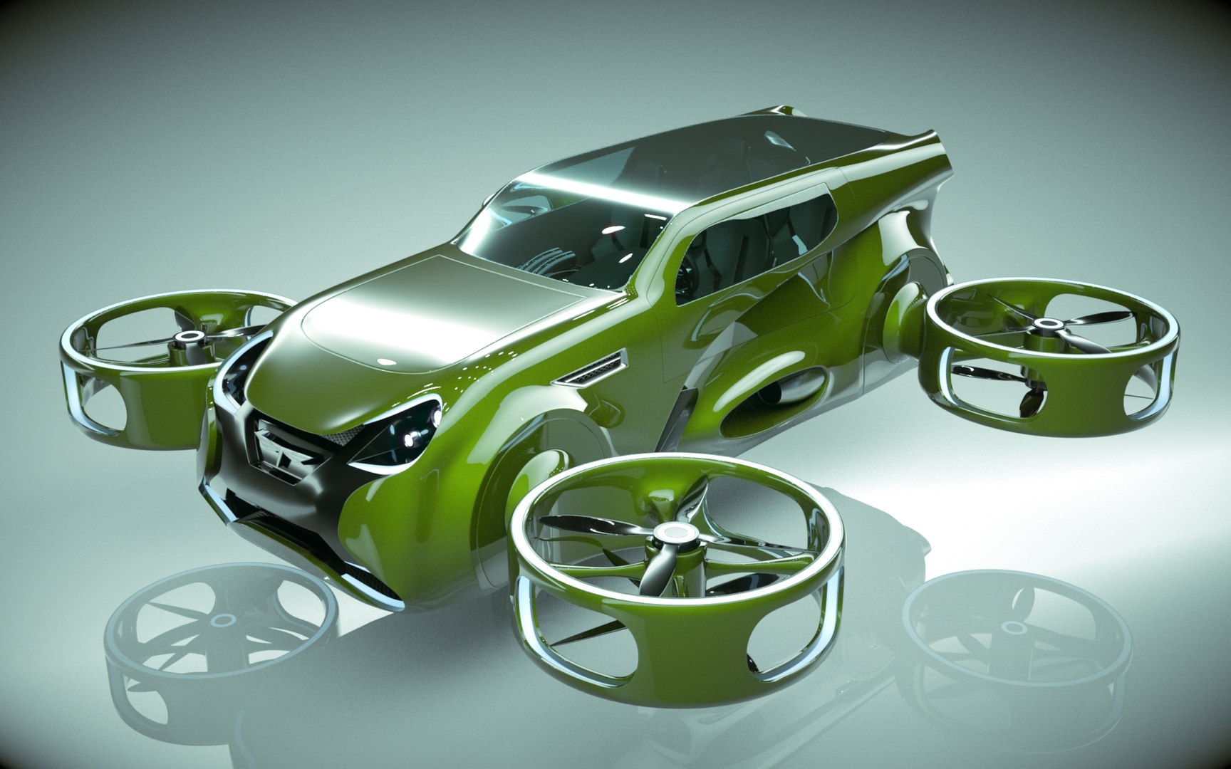 T Copter Car 60 model - TurboSquid 2073997