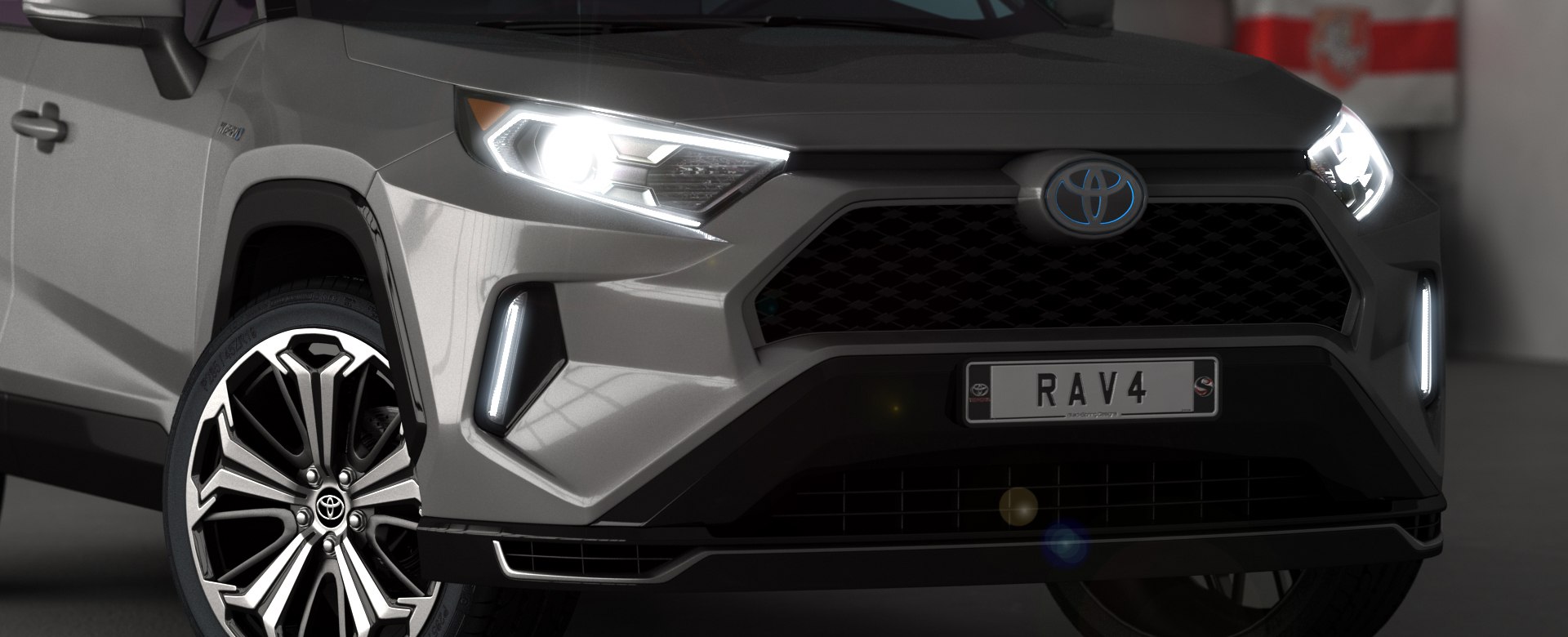 Realistic Toyota Rav4 2021 3D Model - TurboSquid 1636670