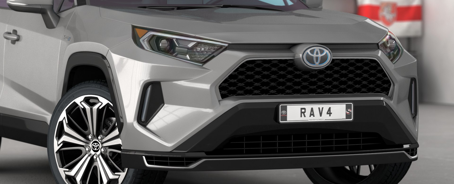 Realistic Toyota Rav4 2021 3D Model - TurboSquid 1636670