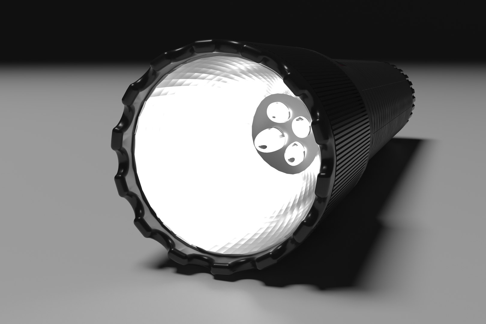 Compact Flashlight Led Lights 3D Model - TurboSquid 1377999