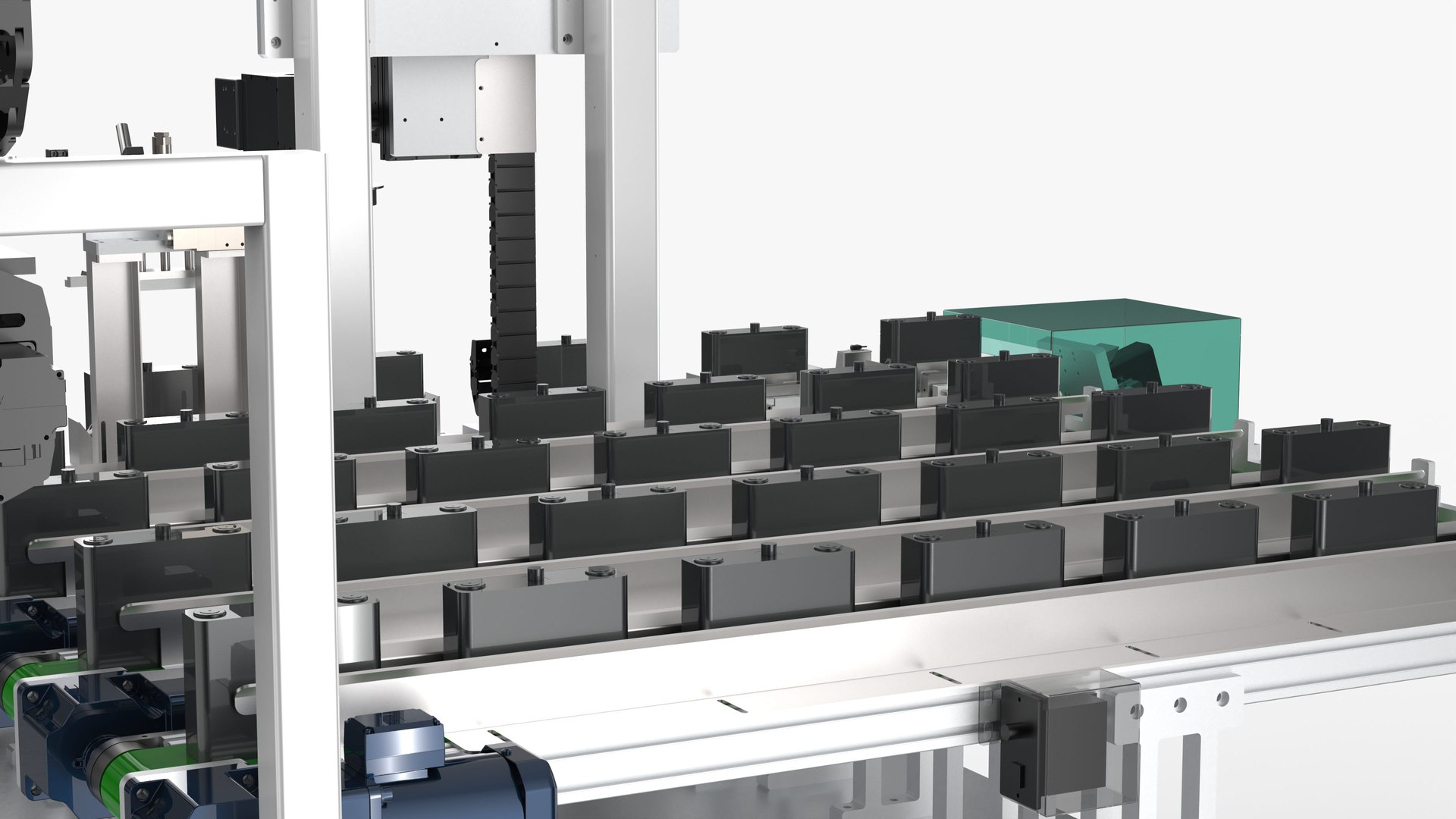 Automatic Power Battery Sorting Machine 3D Model - TurboSquid 2138381