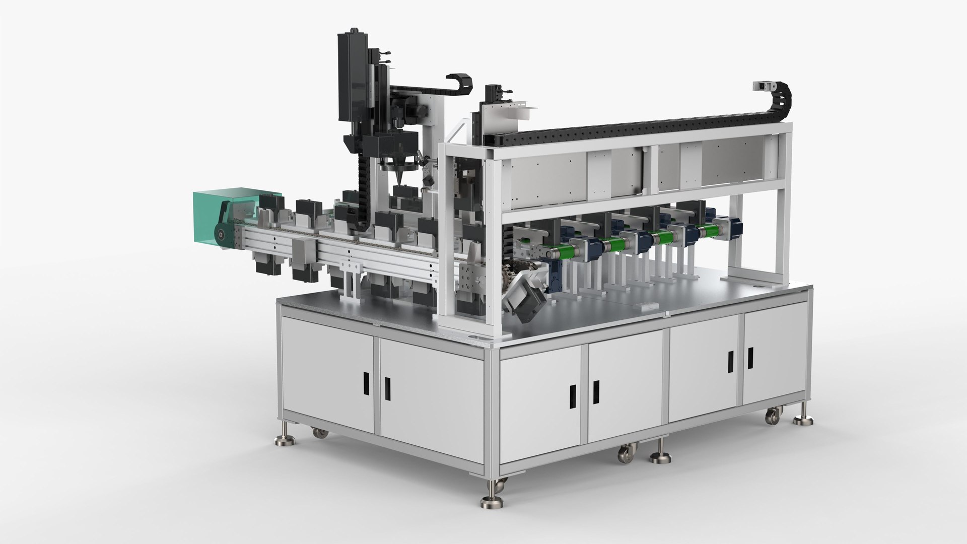 Automatic Power Battery Sorting Machine 3D Model - TurboSquid 2138381