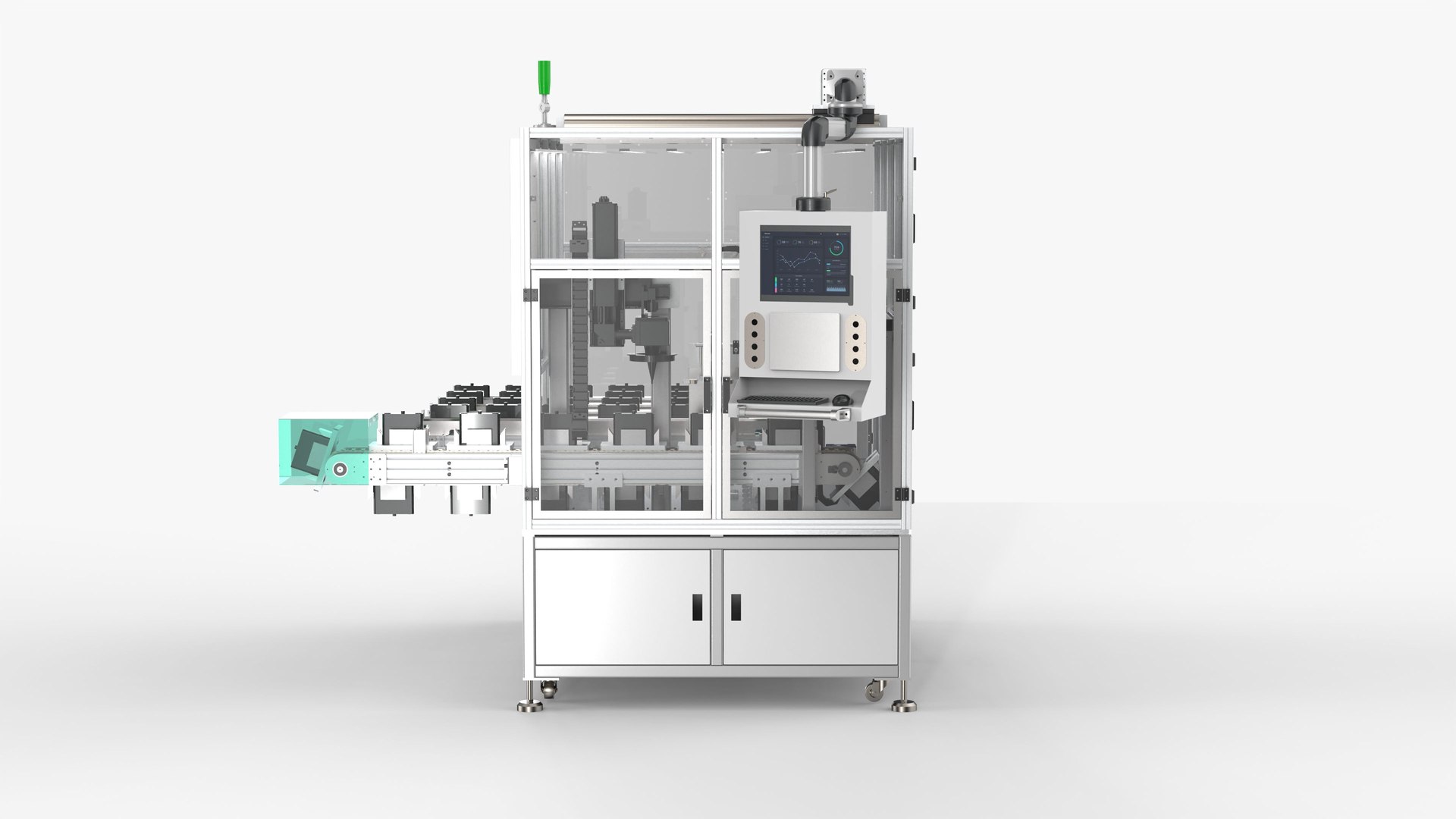 Automatic Power Battery Sorting Machine 3D Model - TurboSquid 2138381