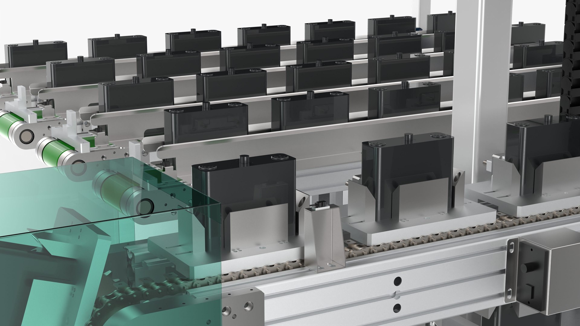 Automatic Power Battery Sorting Machine 3D Model - TurboSquid 2138381