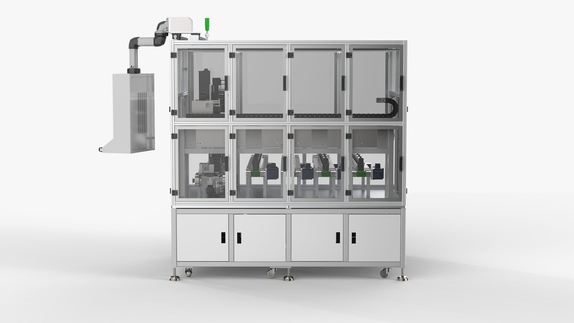 Automatic Power Battery Sorting Machine 3D Model - TurboSquid 2138381