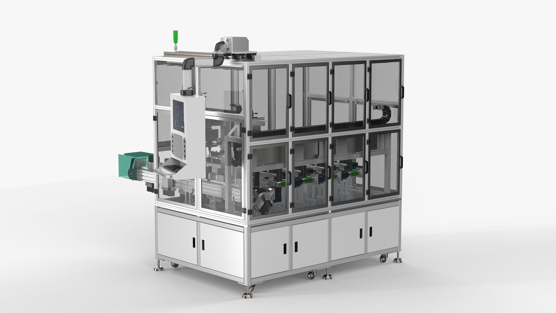 Automatic Power Battery Sorting Machine 3D Model - TurboSquid 2138381