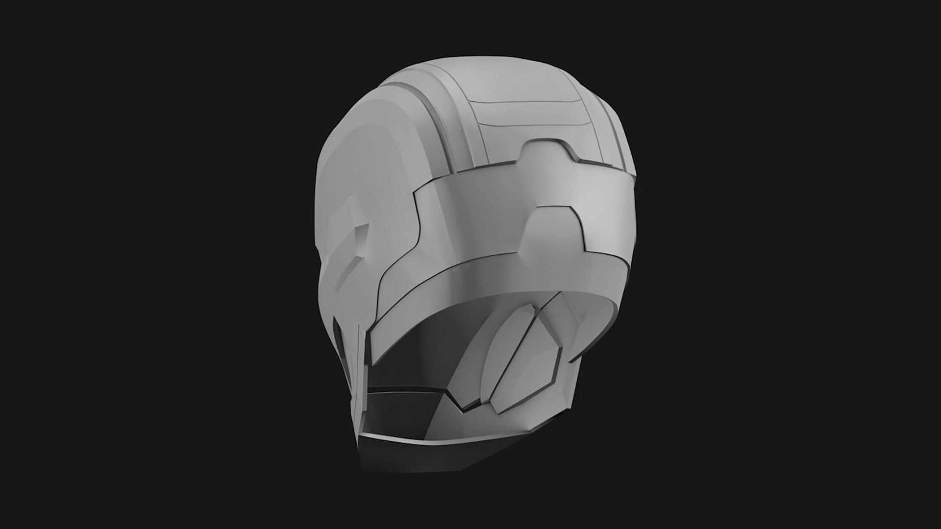Iron Patriot War Machine Mk1 Helmet 3D Model Ready To Print 3D Model ...