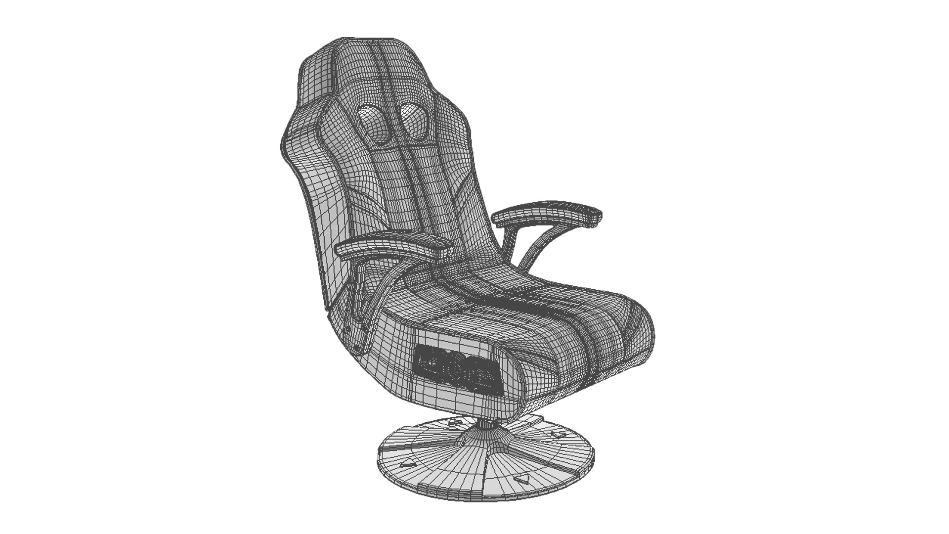 Gaming Chair 3D Model - TurboSquid 2135482