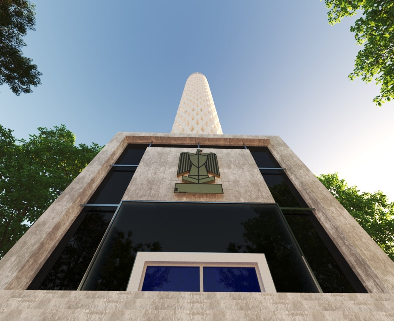 3D Cairo Tower Model - TurboSquid 1353685