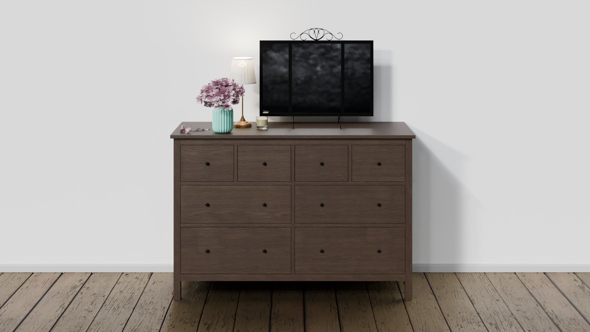 IKEA HEMNES Dresser Model - TurboSquid 2200919