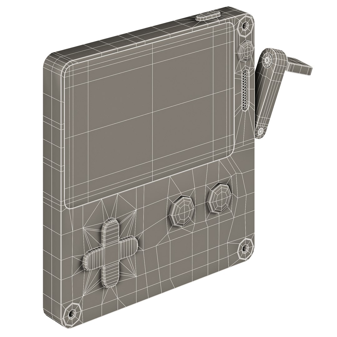 3D PlayDate Video Game Console Model - TurboSquid 1881183