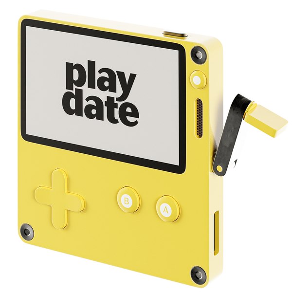 PlayDate Video Game Console 3D 모델 - TurboSquid 1881183
