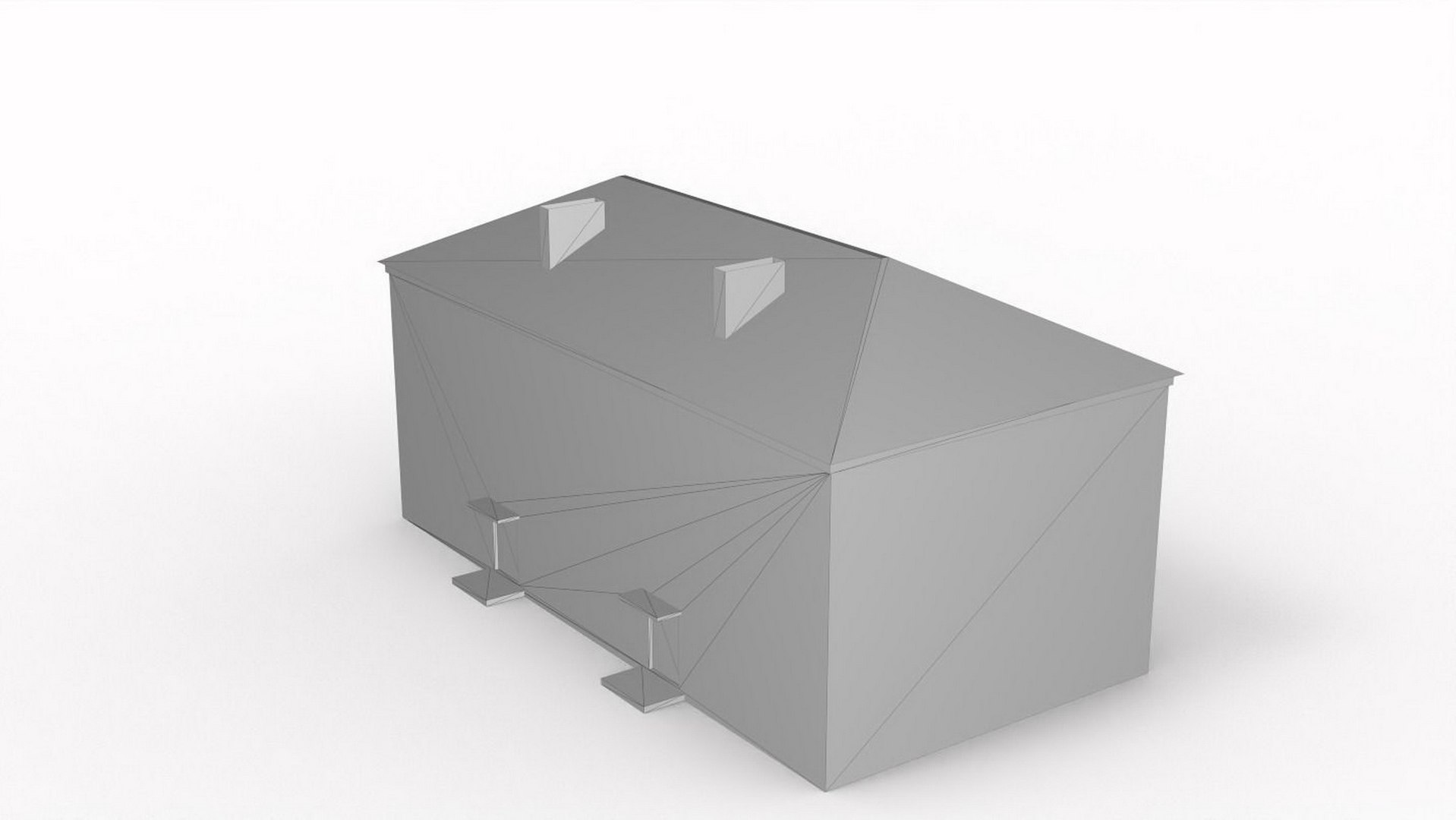 Residential Three-storey House 3D Model - TurboSquid 1729143