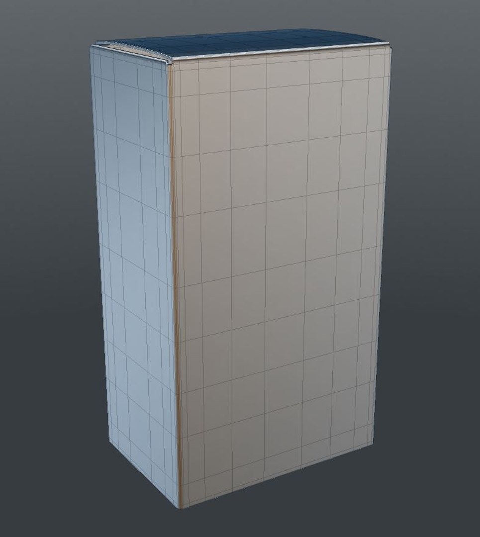 Package Box 3D Model - TurboSquid 1498145