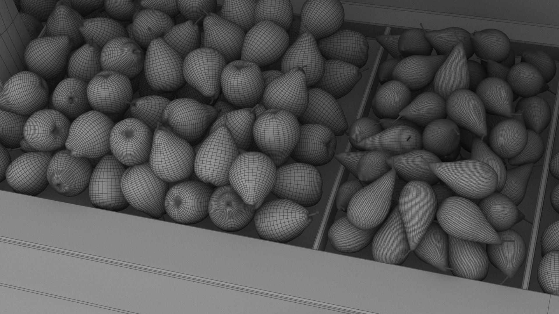 3D fruit vegatables display stand model - TurboSquid 1601577