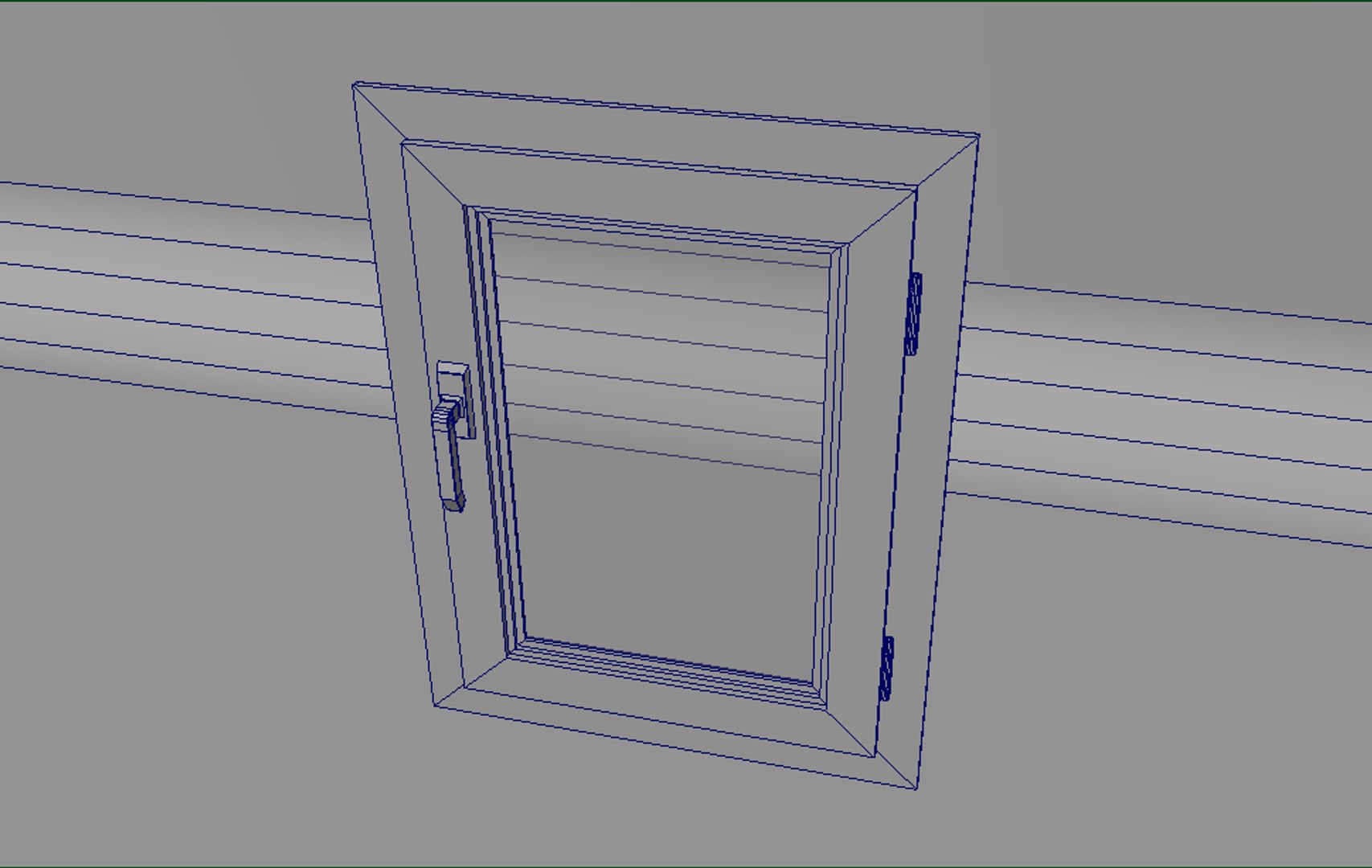 3d Model Of Windows Simple