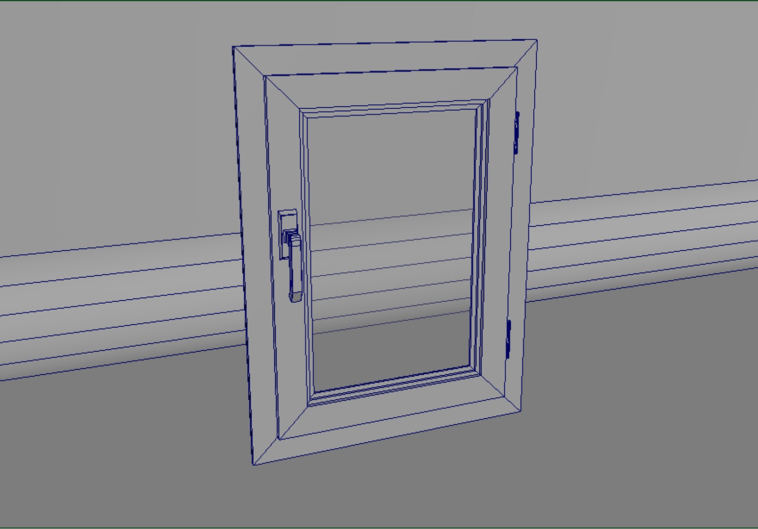 3d Model Of Windows Simple