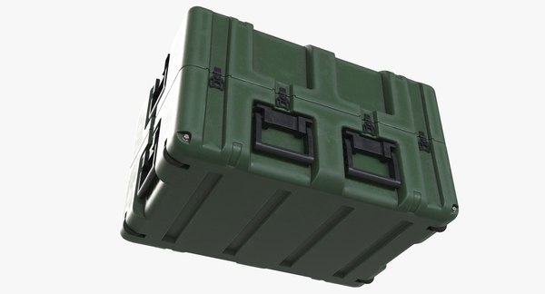 3d model military case 2