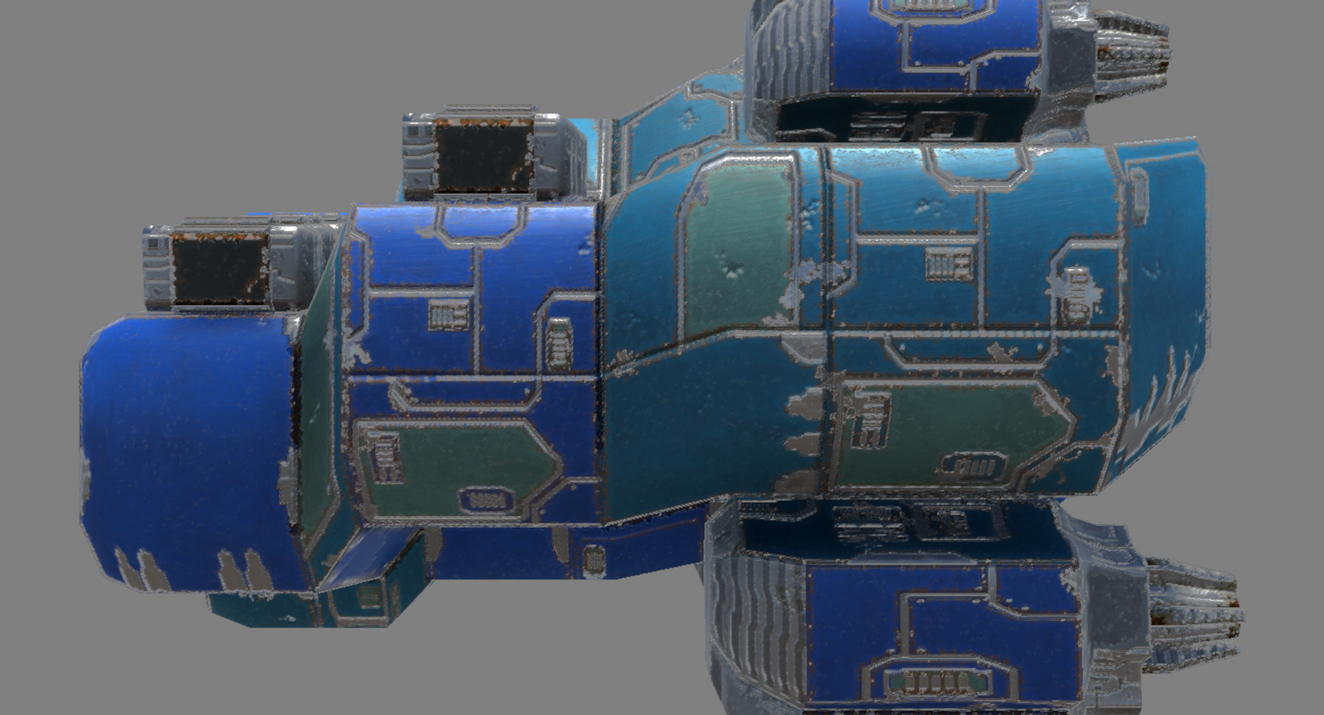 Heavy Missile Corvette 3D - TurboSquid 1429317