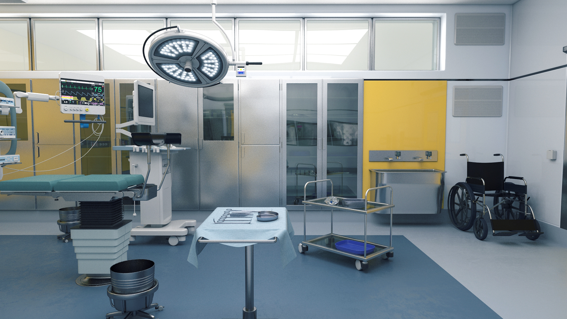 3D Gynecology Room 1 - TurboSquid 2149535