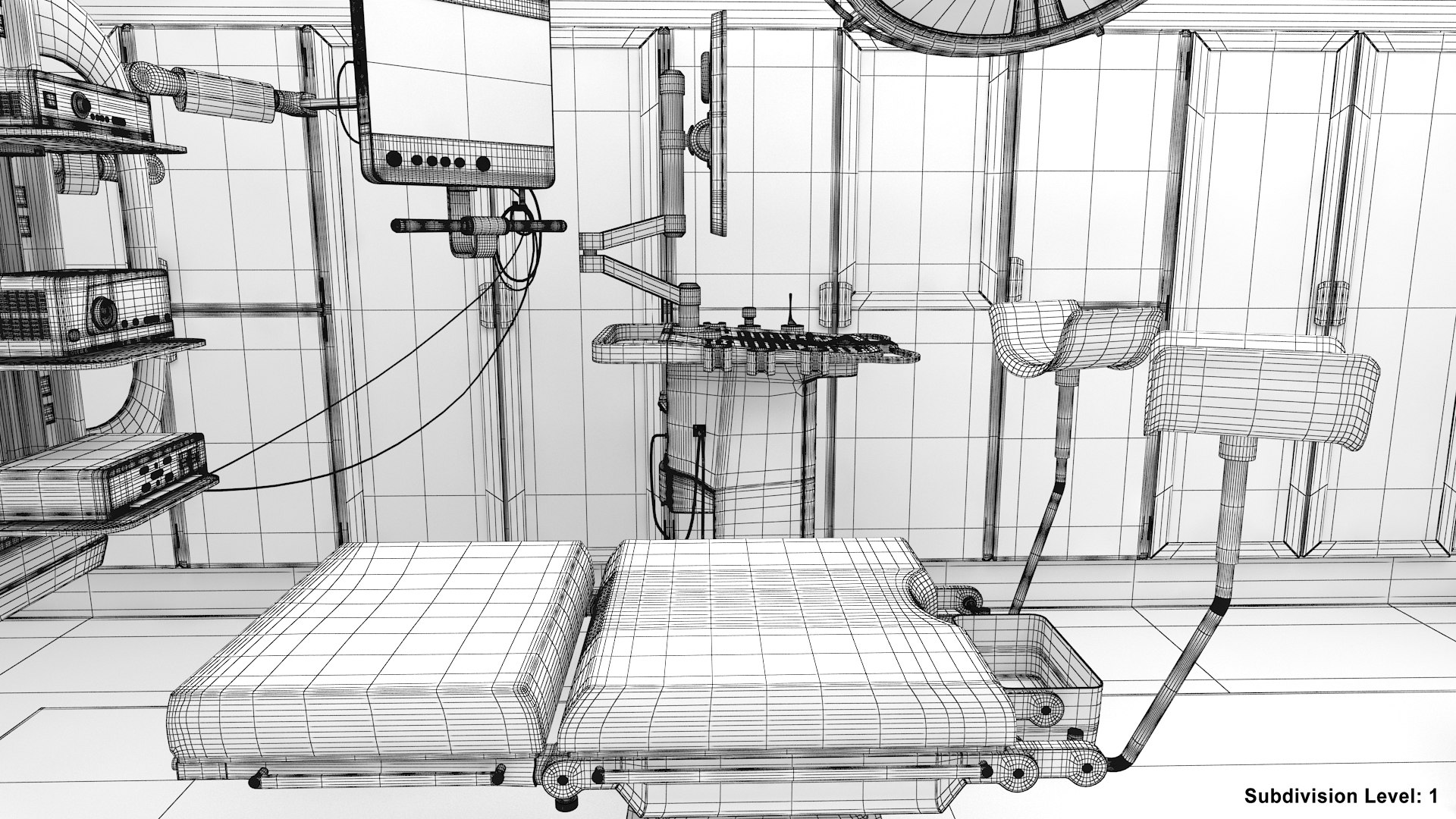 3D Gynecology Room 1 - TurboSquid 2149535
