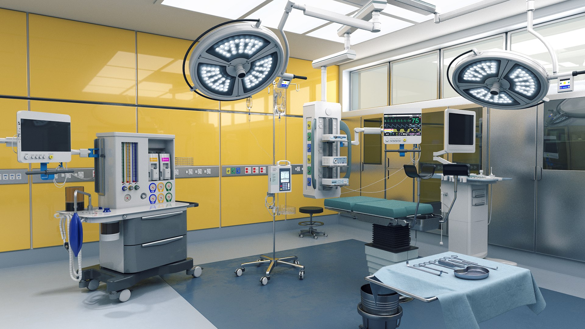 3D Gynecology Room 1 - TurboSquid 2149535