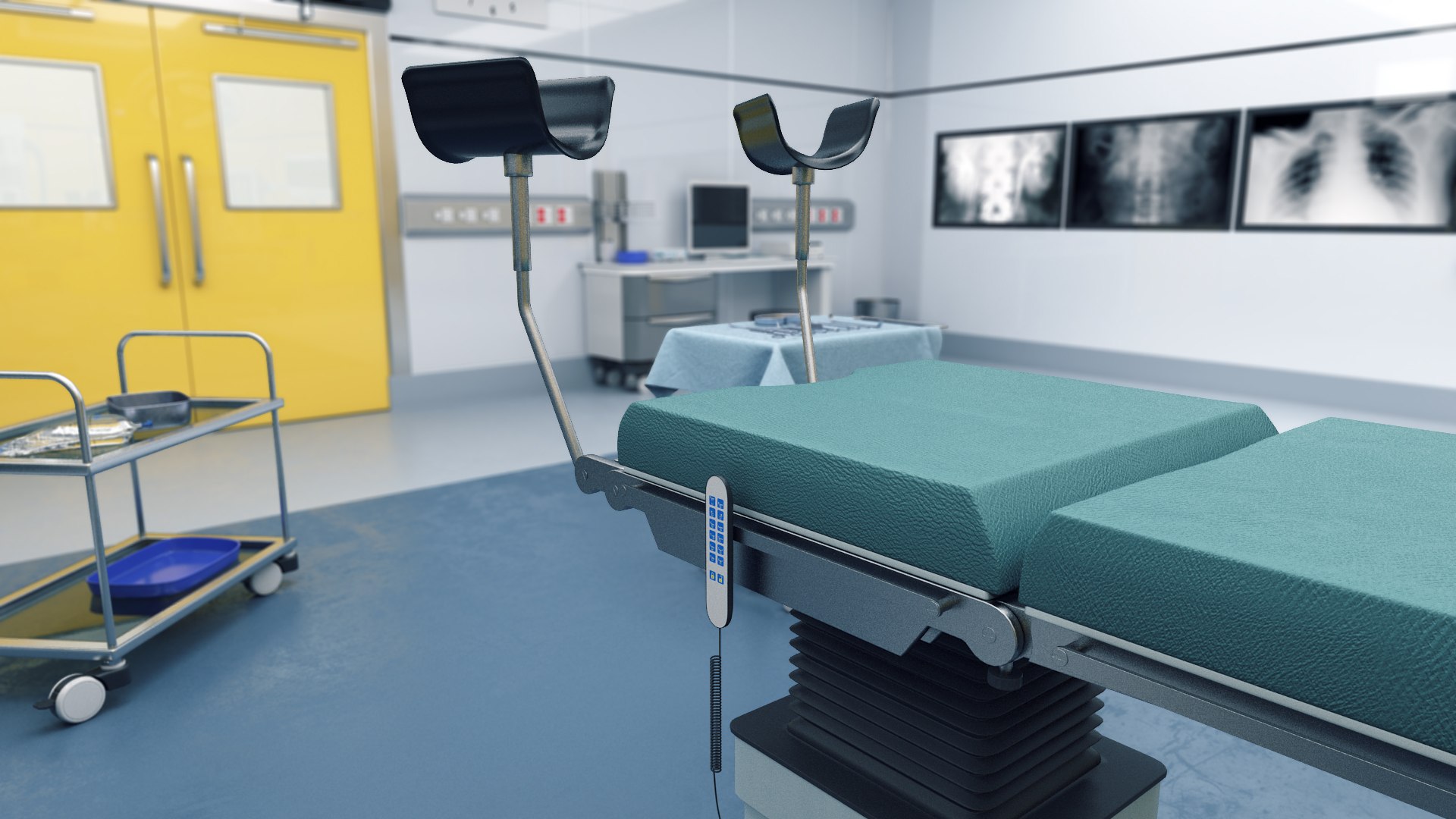 3D Gynecology Room 1 - TurboSquid 2149535