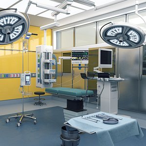 3D Operating-Room Models | TurboSquid