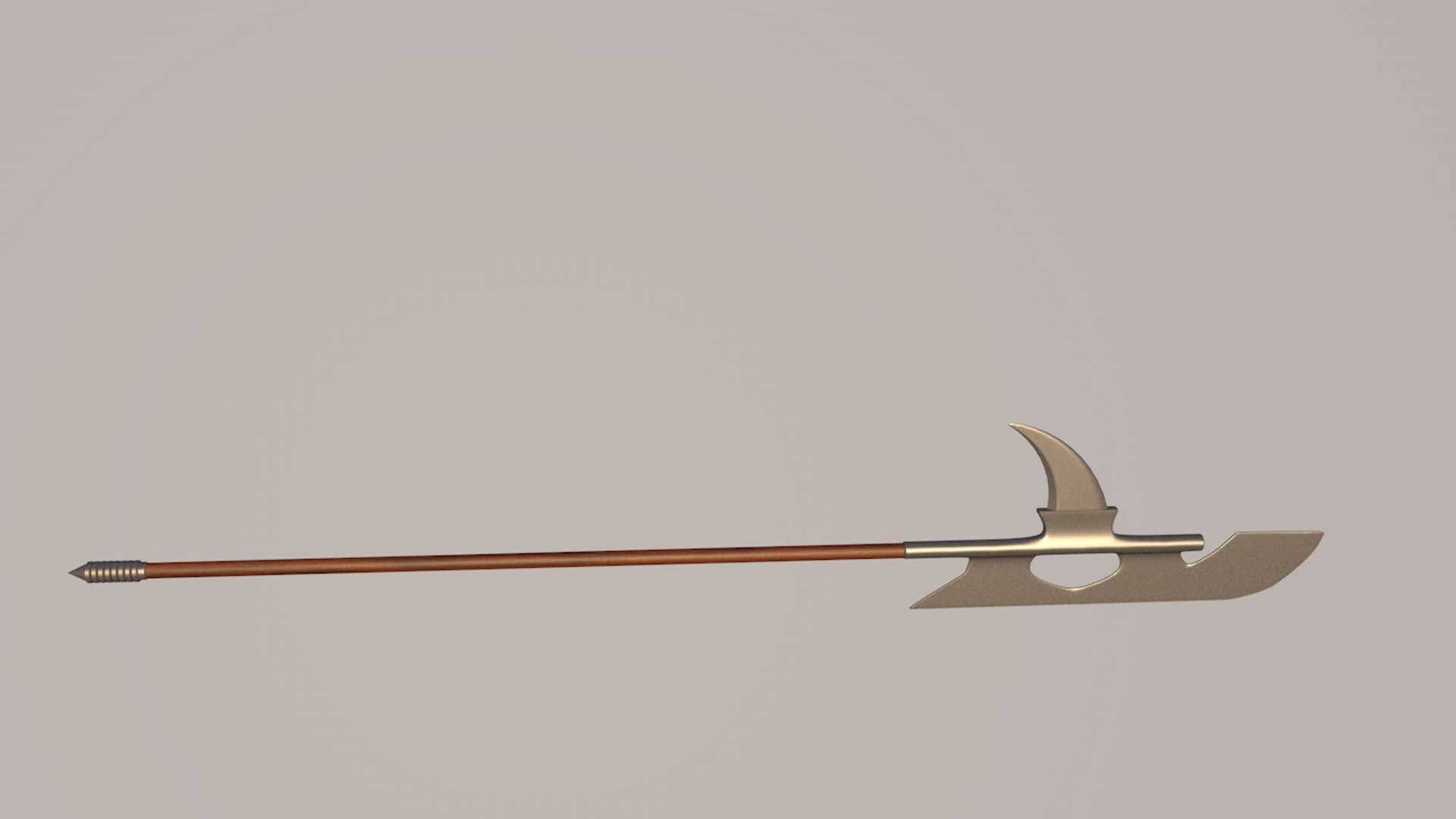 Free C4d Model Halberds
